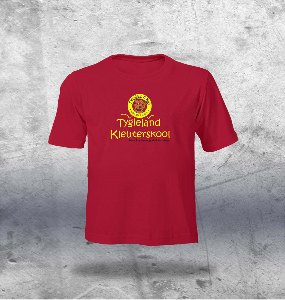 Tygieland - Rooi T-hemp (3/4-5/6) – No Limits Sport
